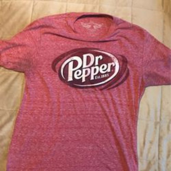 Savvy | Shirts | Dr Pepper Soda Savvy Brand Retro Red Short Sleeve ...